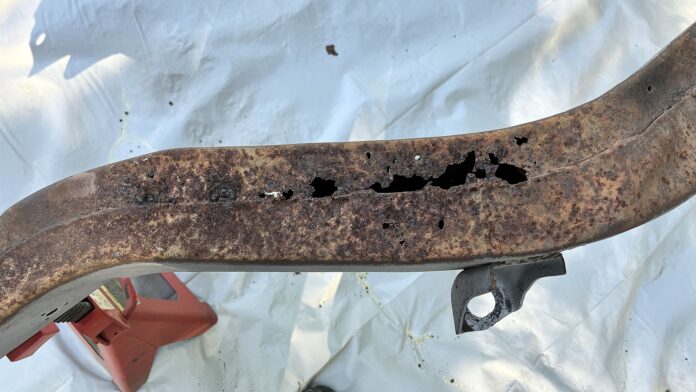 1980 Chevy Corvette Frame Restoration Using POR 15