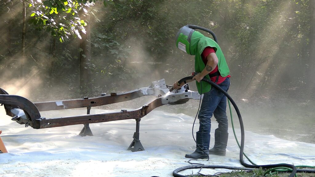 1980 Chevy Corvette Frame Restoration Using POR 15