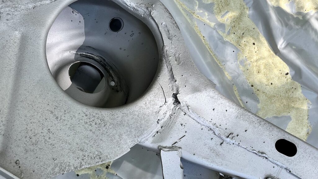 1980 Chevy Corvette Frame Restoration Using POR 15