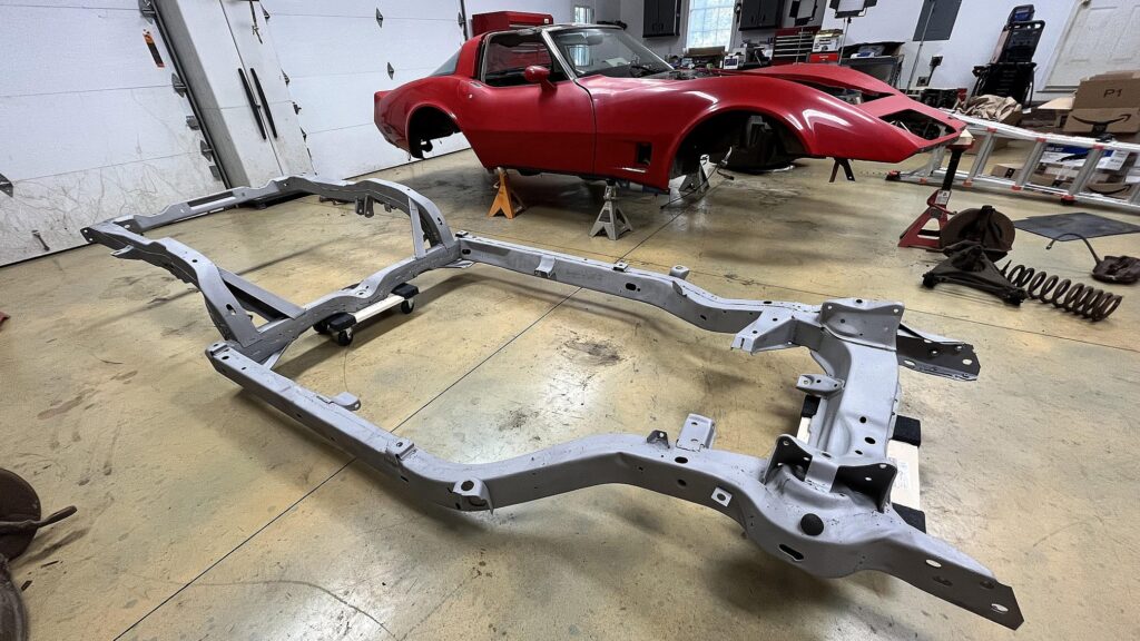 1980 Chevy Corvette Frame Restoration Using POR 15