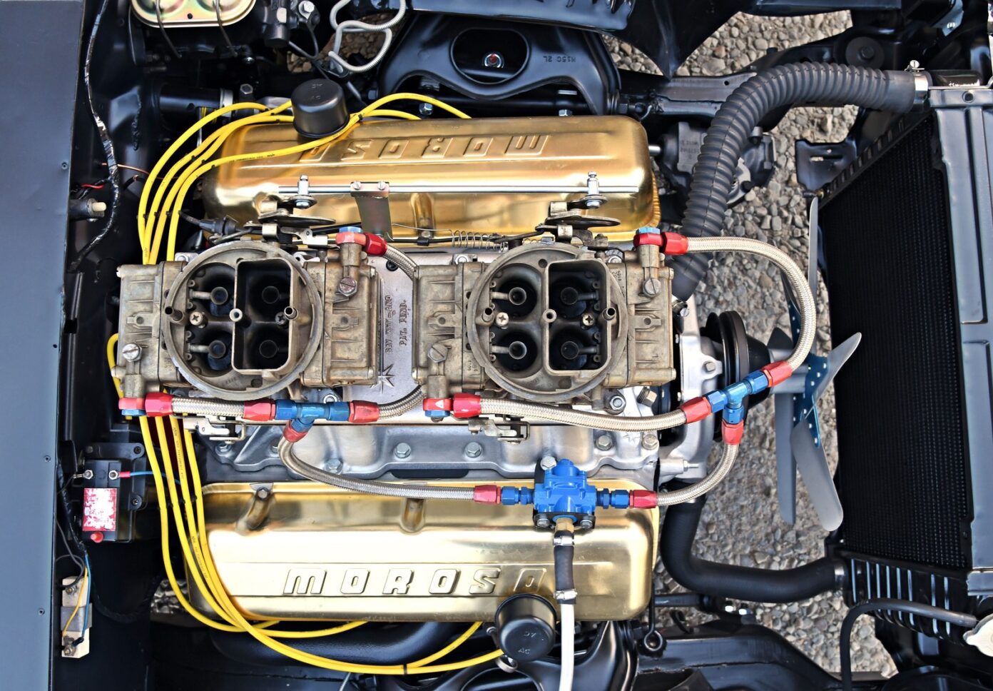 A Vintage, Historical NHRA 1972 Pro Stock Camaro