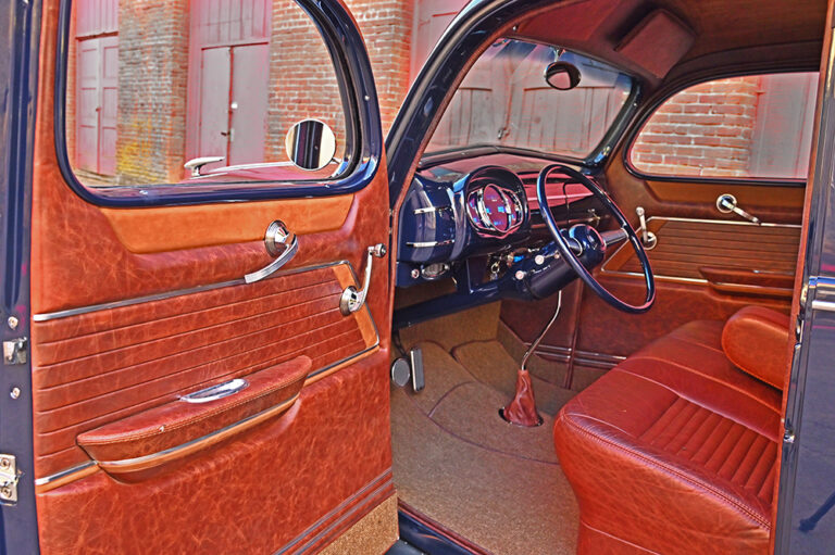 This 1937 Ford Coupe is no ugly duckling but rather a tribute.