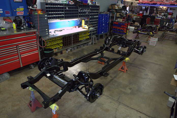 PT2 New 1967-72 Chevy C10 Art Morrison Chassis With IRS Upgrade