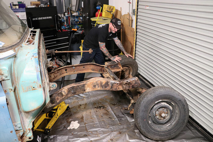 How To Remove Rust From Truck Chassis