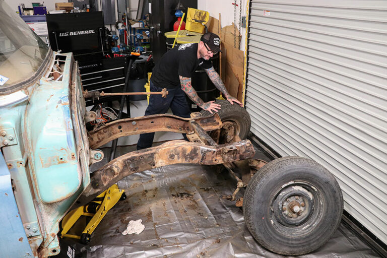 How To Remove Rust From Truck Chassis
