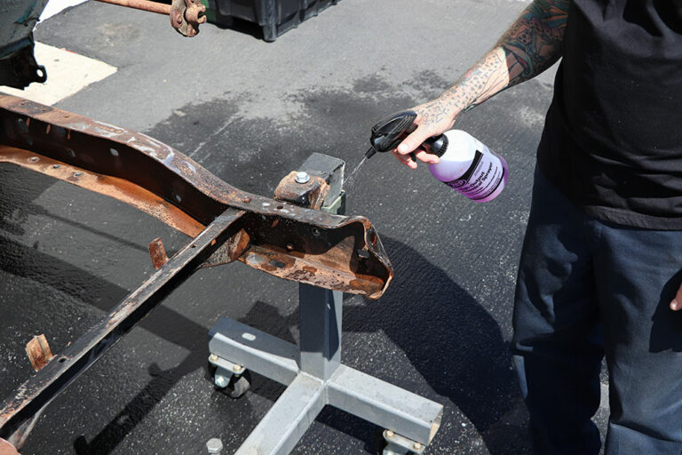 How To Remove Rust From Truck Chassis