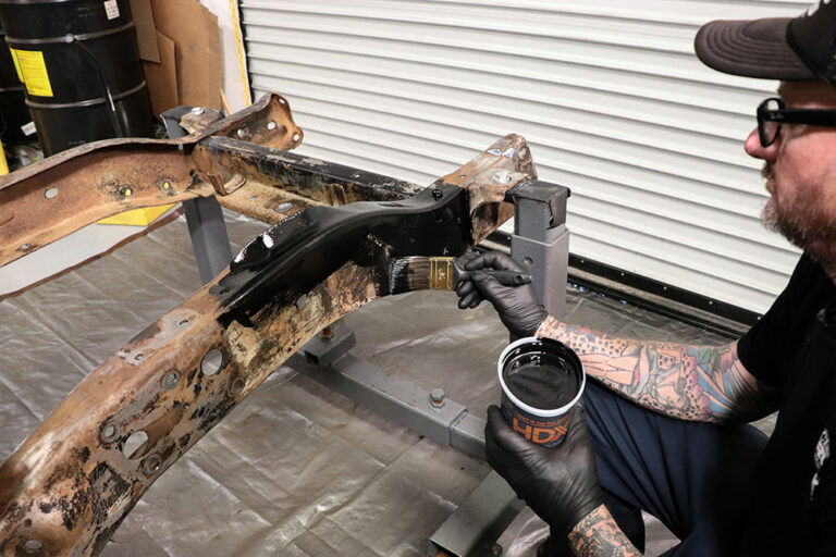 How To Remove Rust From Truck Chassis