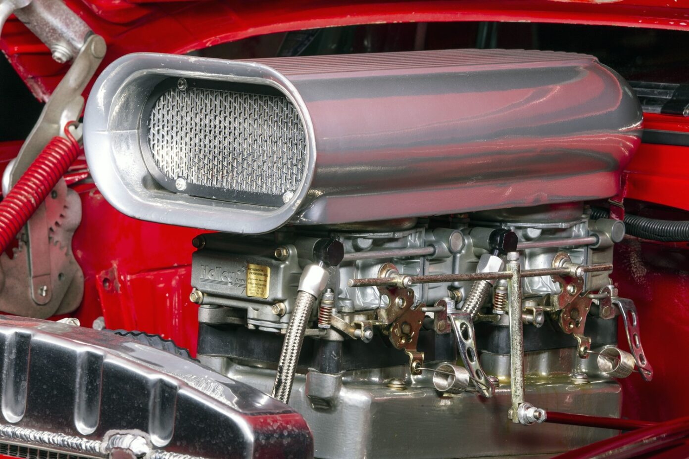 Old School Gaser Style 1955 Chevy Hot Rod