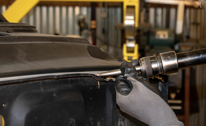 How To Install Firewall On A 1964 Ford Galaxie