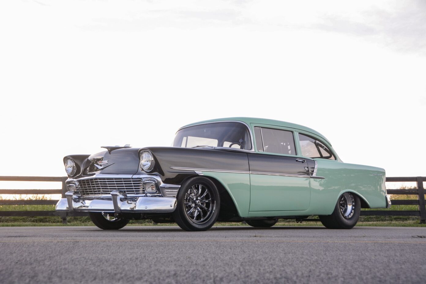 This Slick ’56 Chevy Packs 615 ci of Pump Gas Big-Block