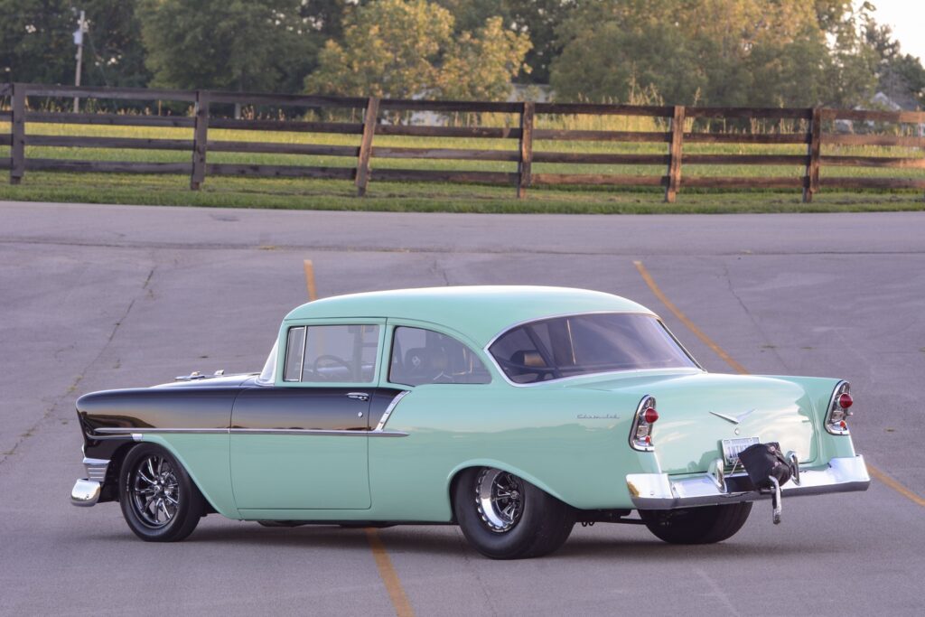 This Slick ’56 Chevy Packs 615 ci of Pump Gas Big-Block
