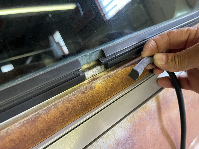 Replacing the Window and Rear Door Seals on our 1971 Suburban