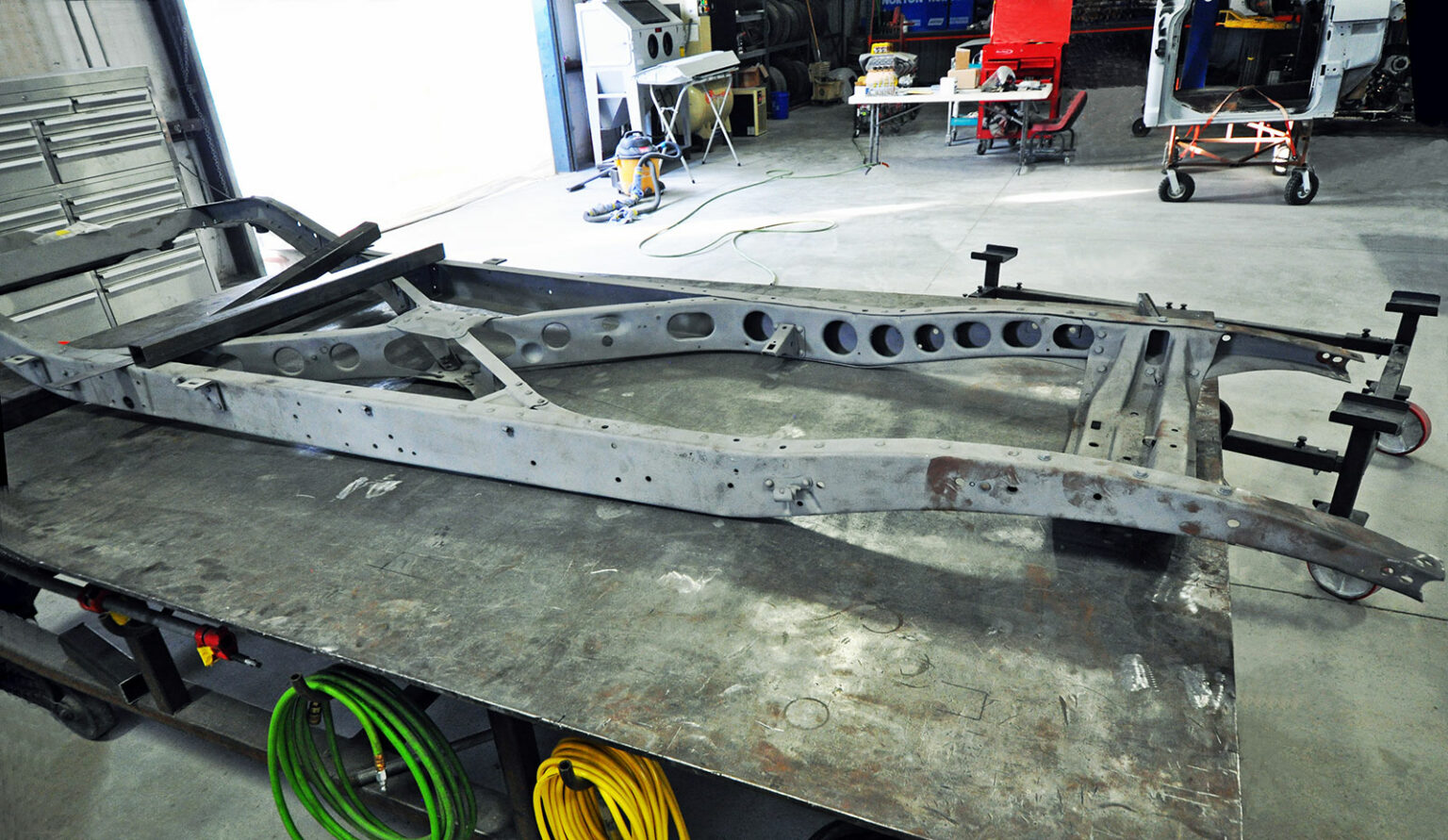 ‘35 Chevy Coupe Chassis Prep