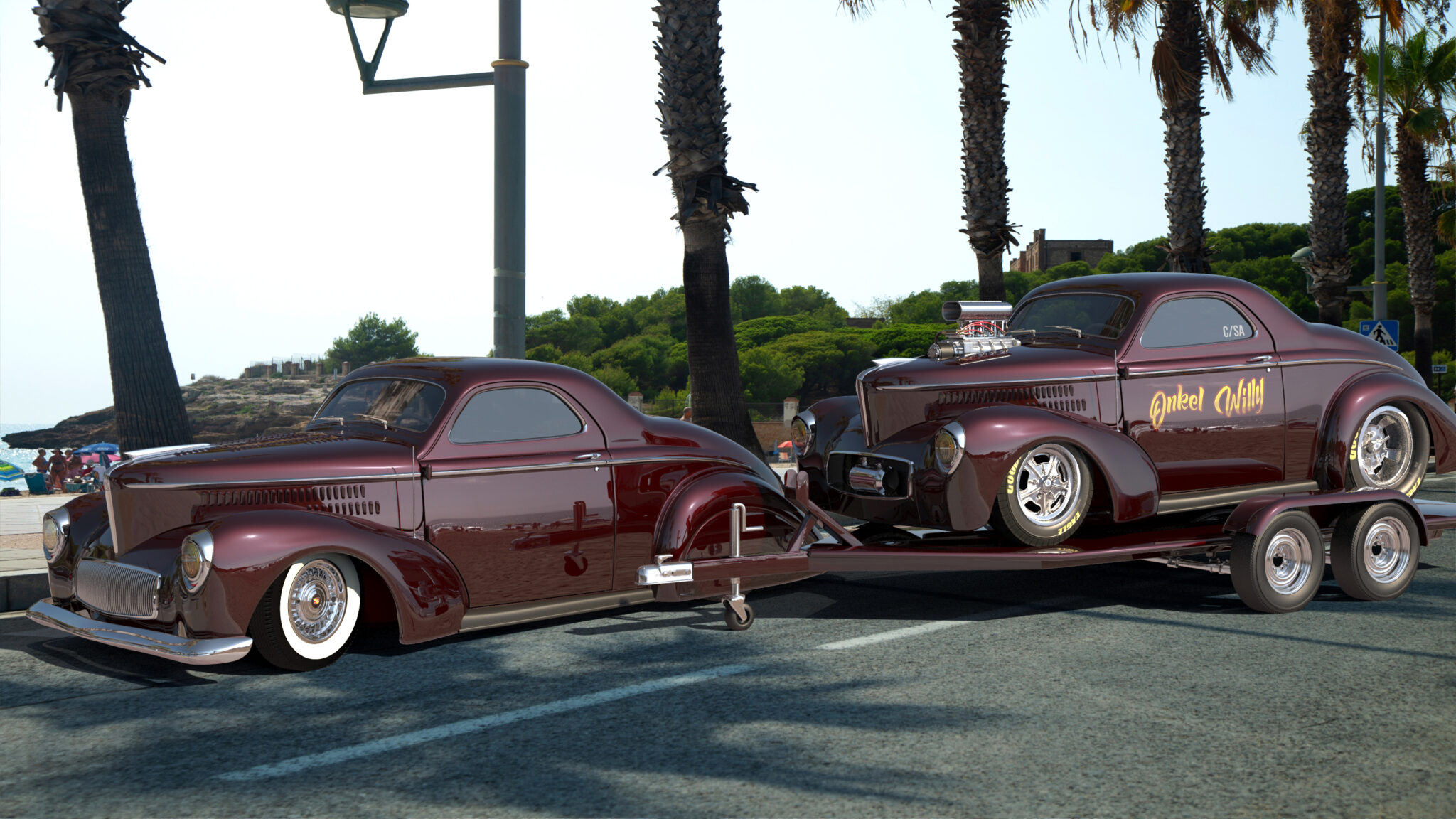 Making a custom out of a 1941 Willys