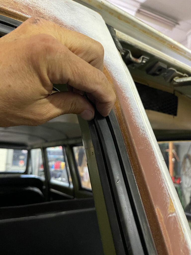 Replacing the Window and Rear Door Seals on our 1971 Suburban