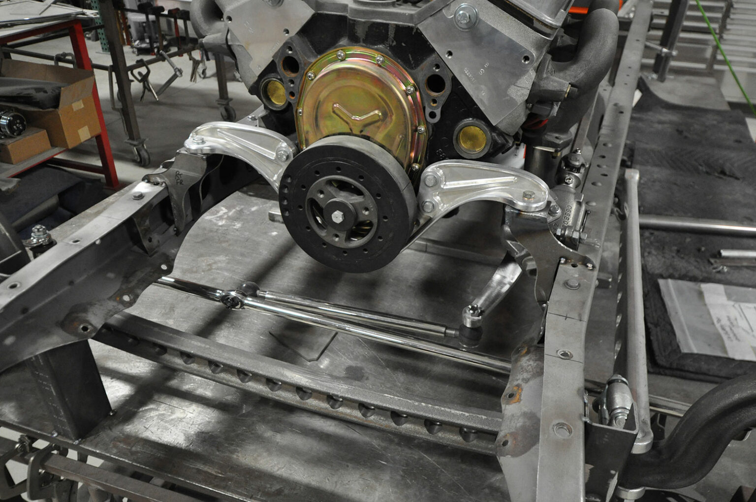 ‘35 Chevy Coupe Chassis Prep