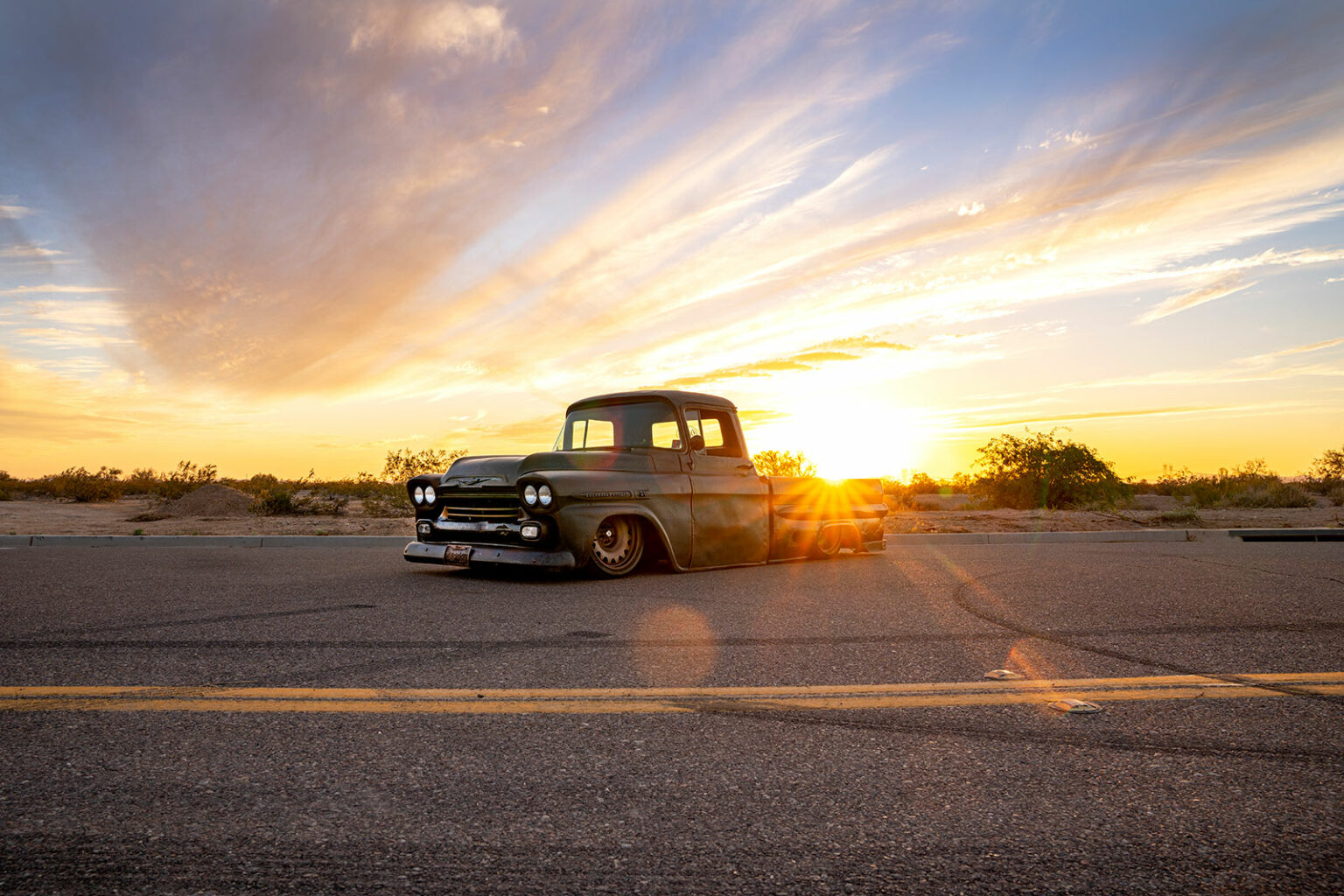 Wildfire Warrior: 1959 Chevy Apache