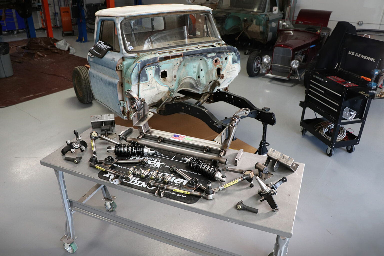 Scott’s Hotrods New Independent Front Suspension Kit