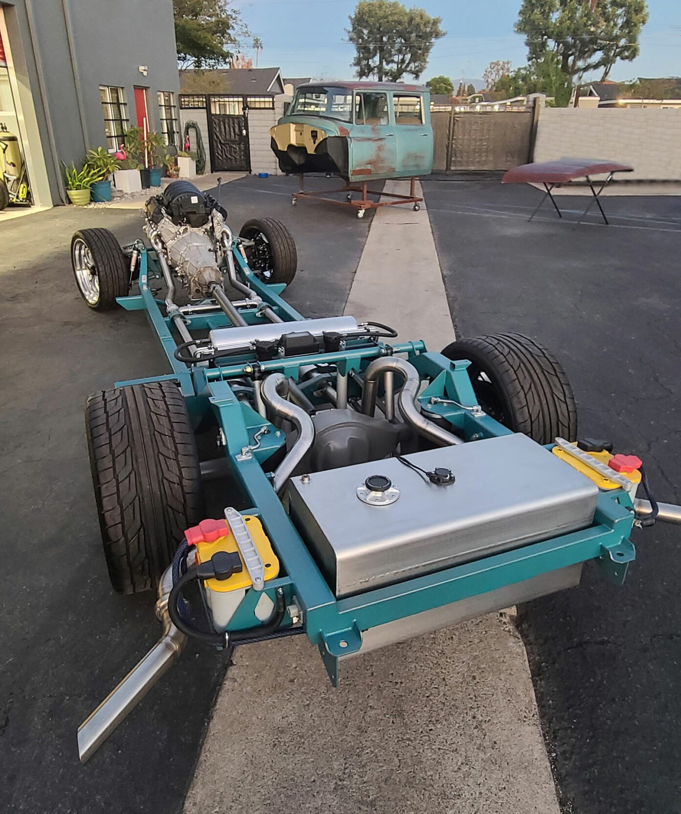 Old Anvil Speed Shop’s Completely custom Chassis