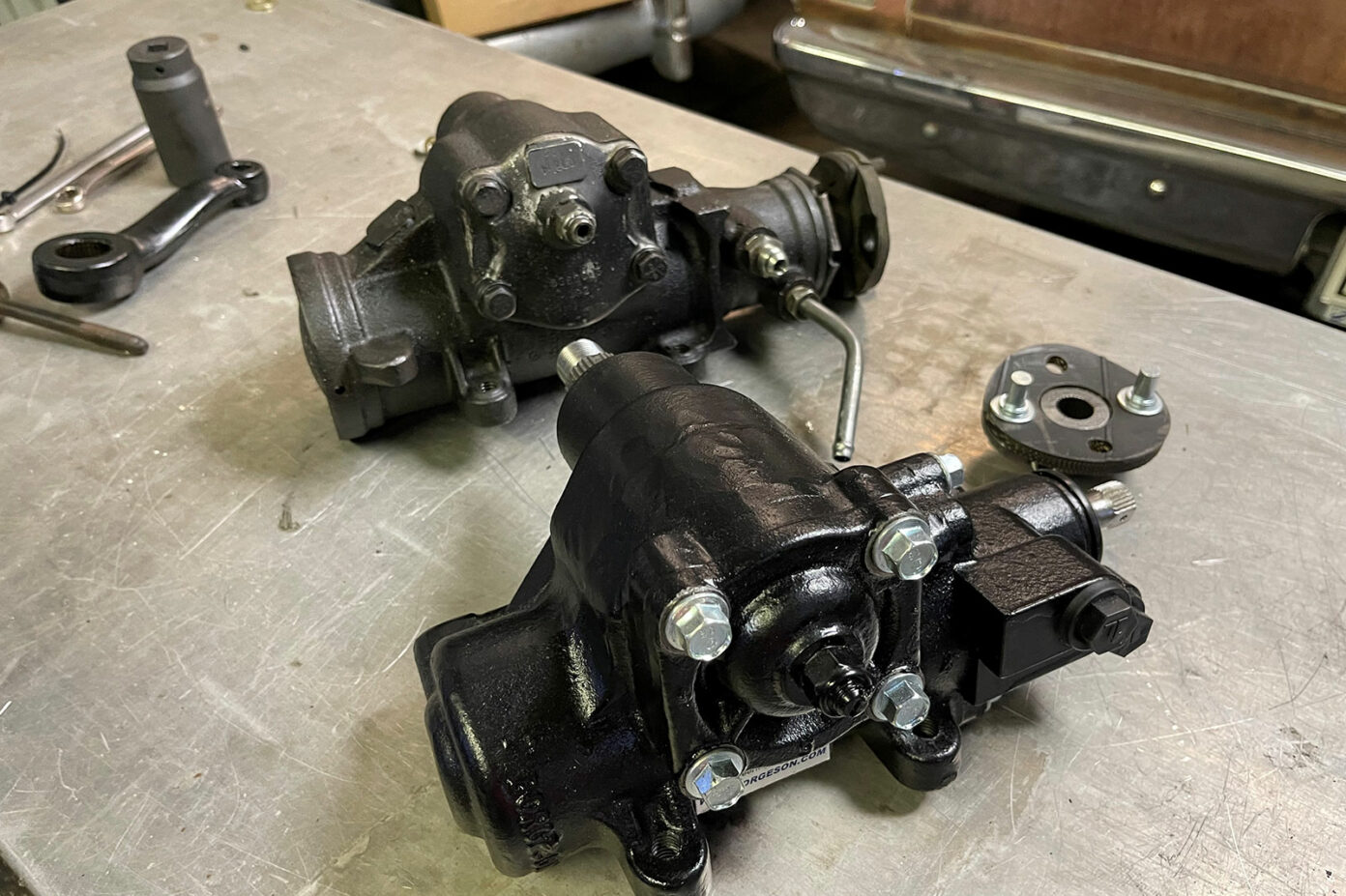 Borgeson Quick Ratio Steering Box Install