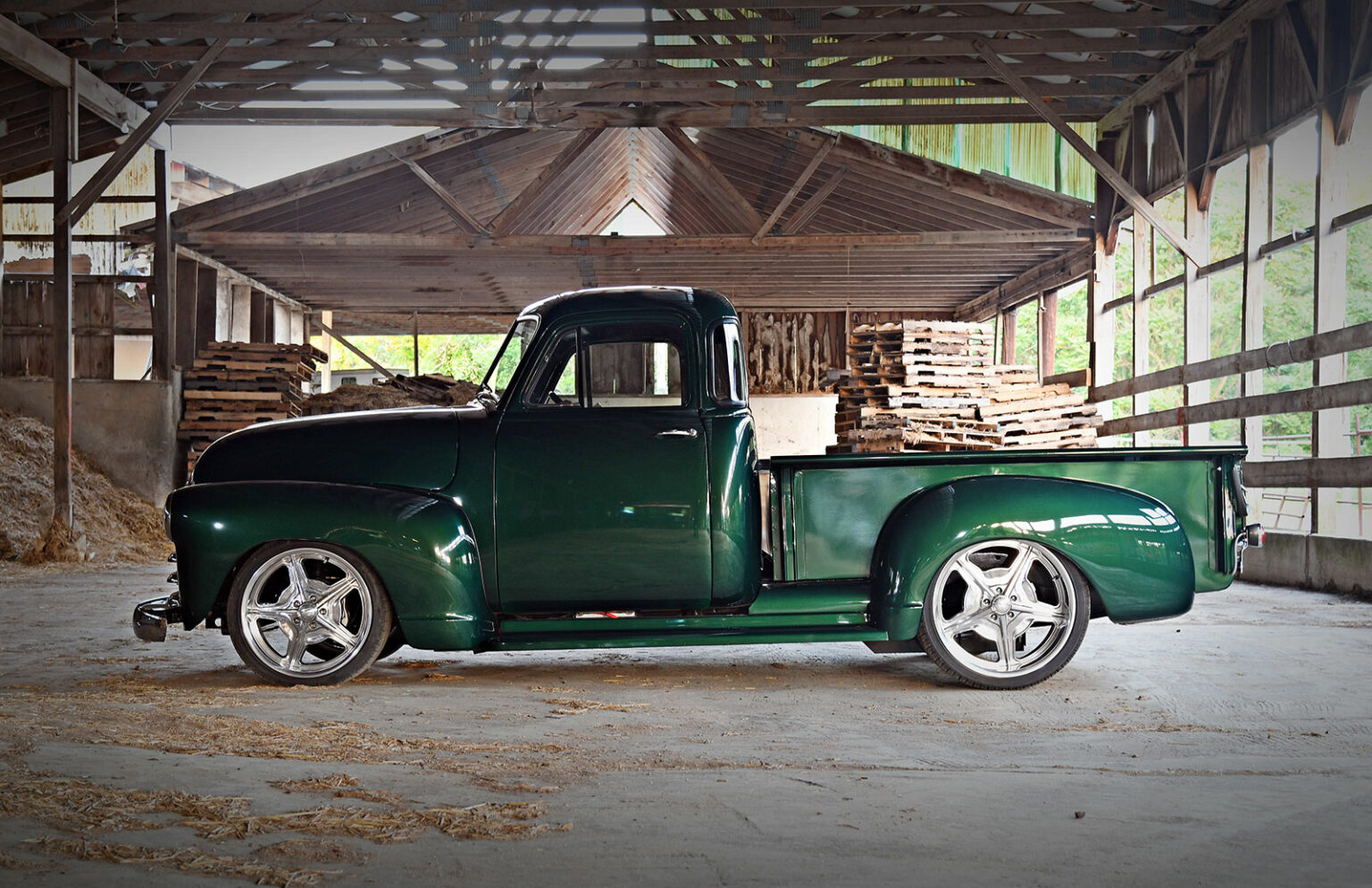 Chevy 3100 With Distinct Diesel Power