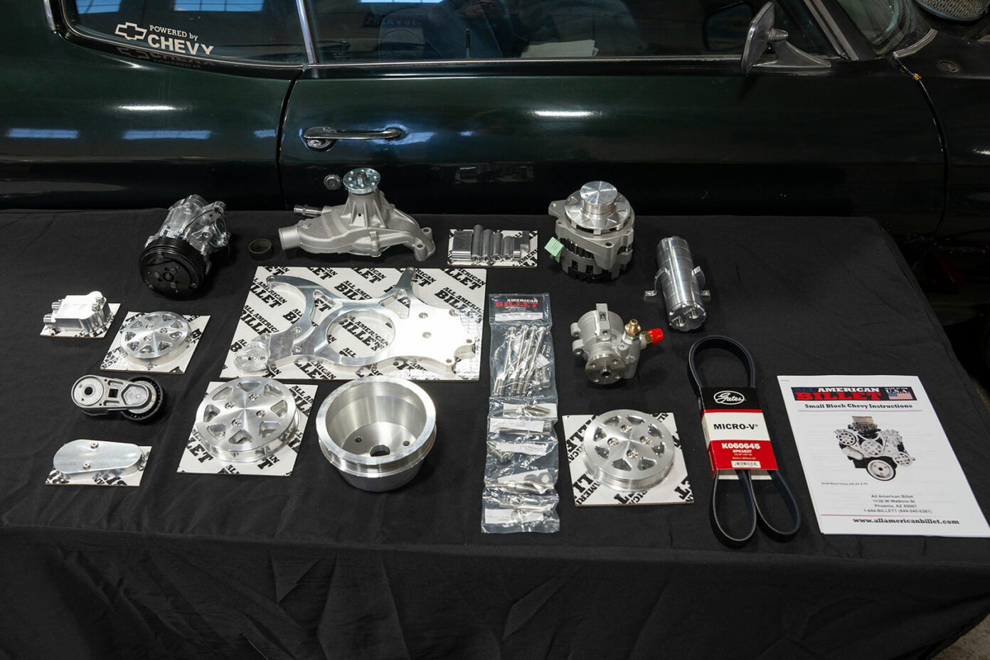 V-belt To Serpentine Belt Conversion Kits