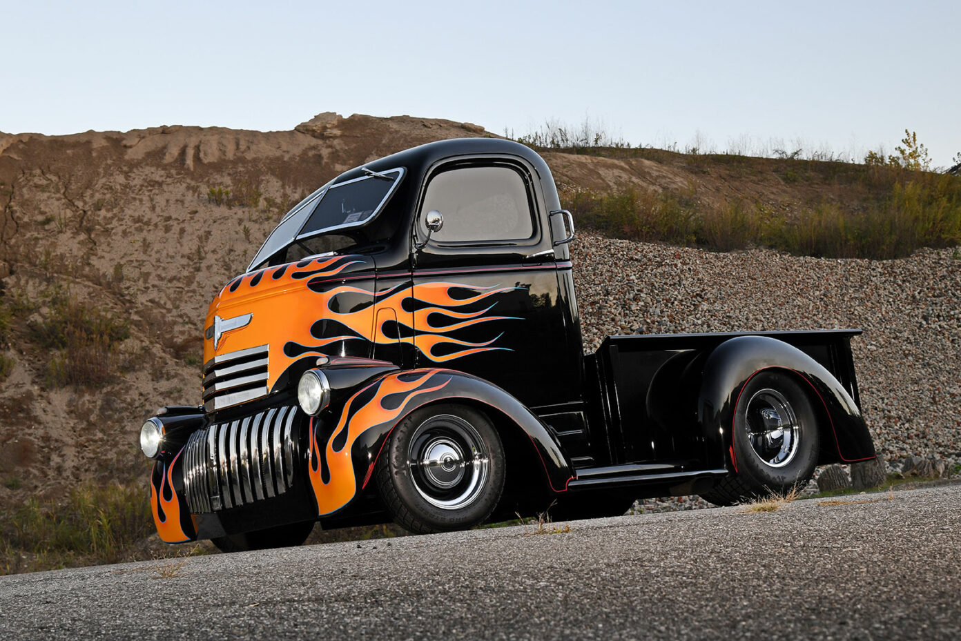 Red Hot ‘45 COE Truck