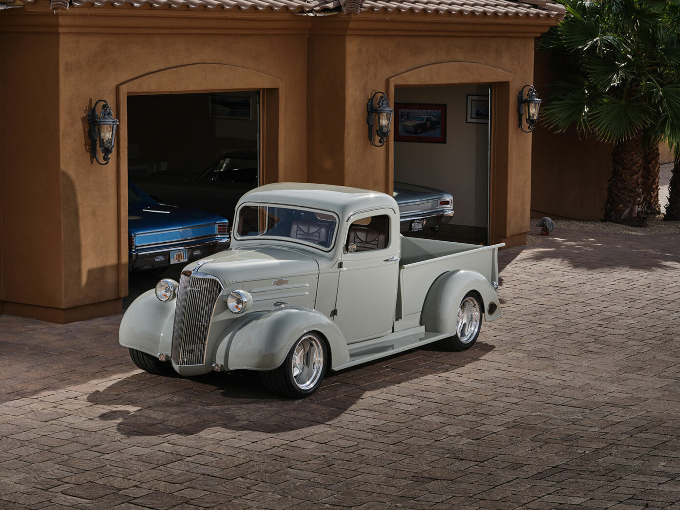 1937 Chevy Pickup With Street Rod Style