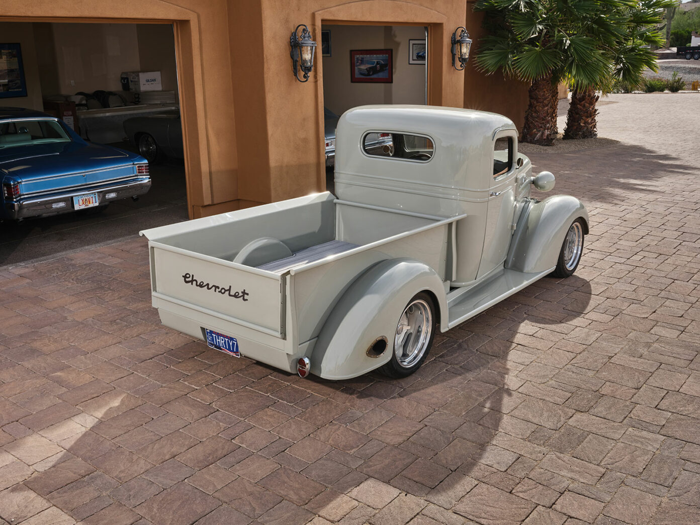 1937 Chevy Pickup With Street Rod Style