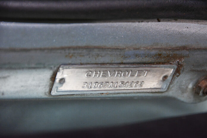 How To Decode Chevrolet Vin And Trim Tag Numbers