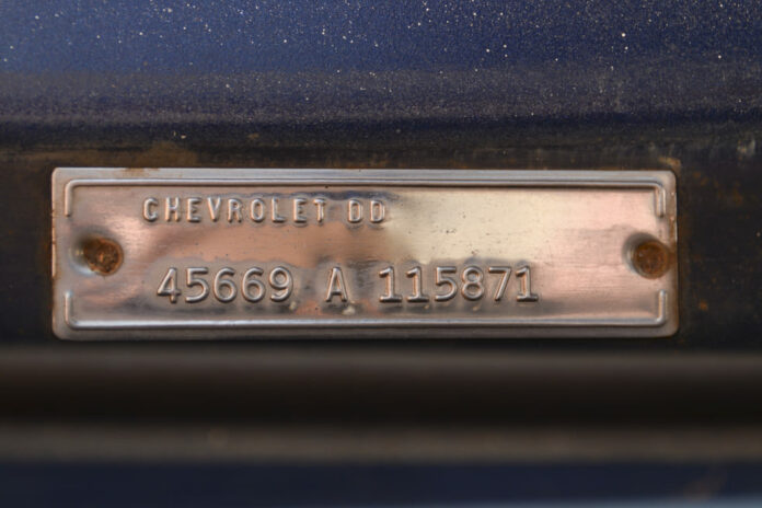 How To Decode Chevrolet Vin And Trim Tag Numbers