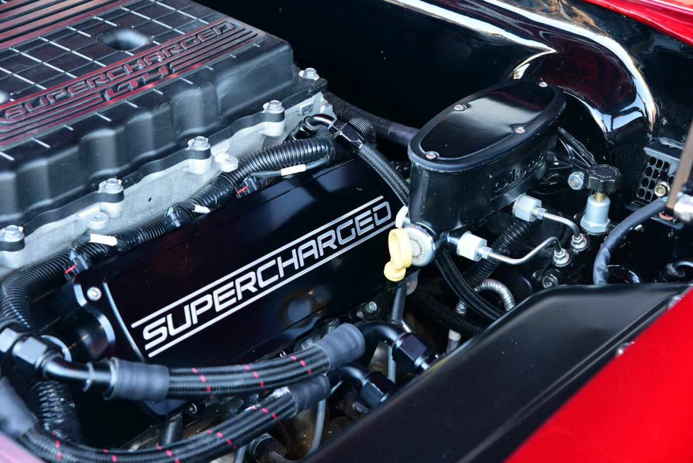 Supercharged Chevrolet Performance LT4 Engine 1966 Nova