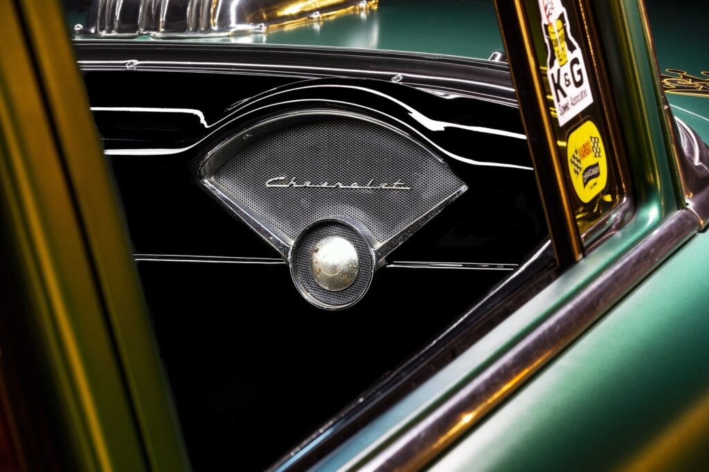 Gasser Style, Full Custom 1955 Chevy Muscle Car