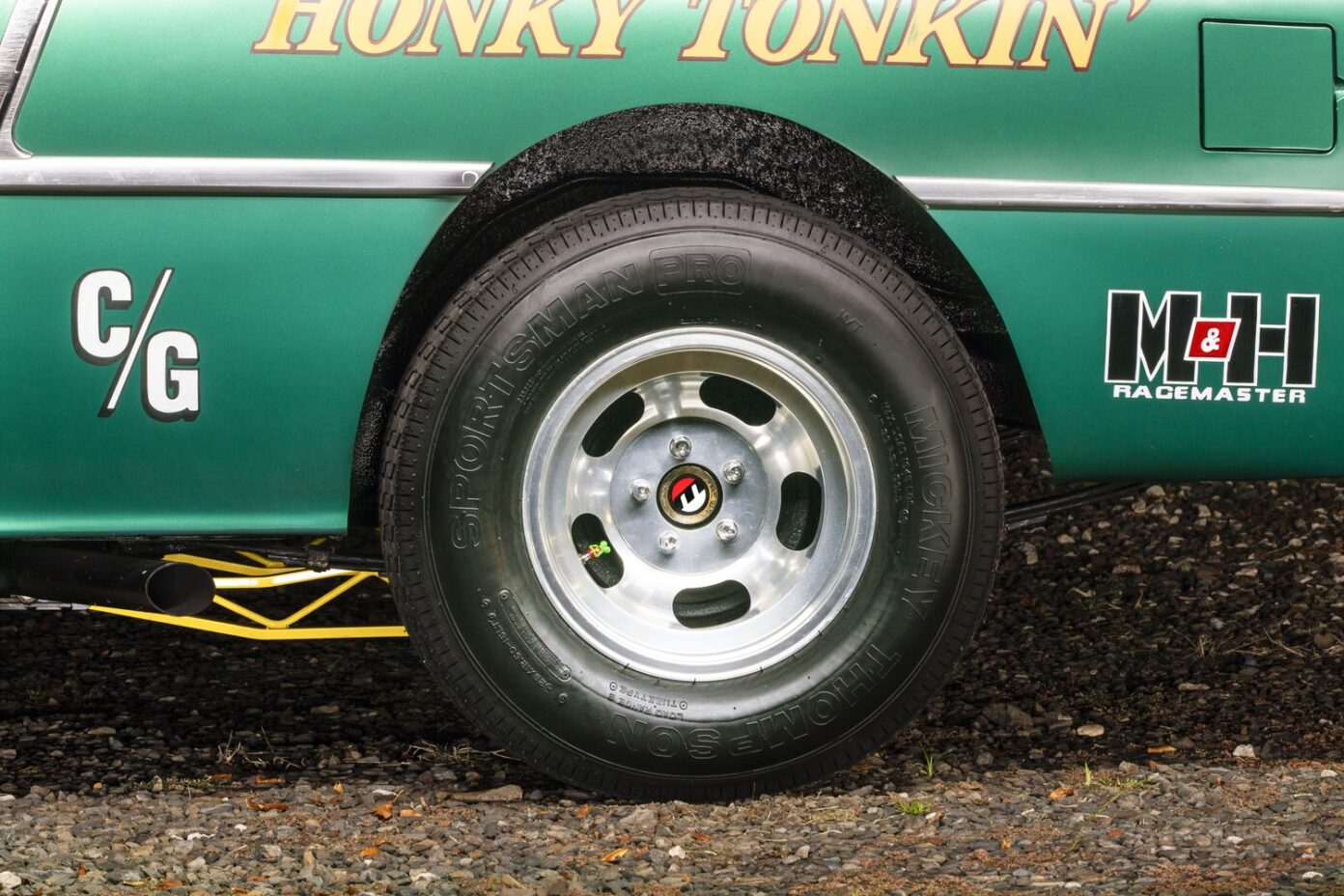 Gasser Style, Full Custom 1955 Chevy Muscle Car