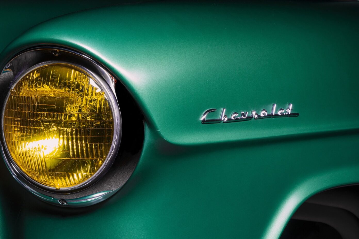 Gasser Style, Full Custom 1955 Chevy Muscle Car