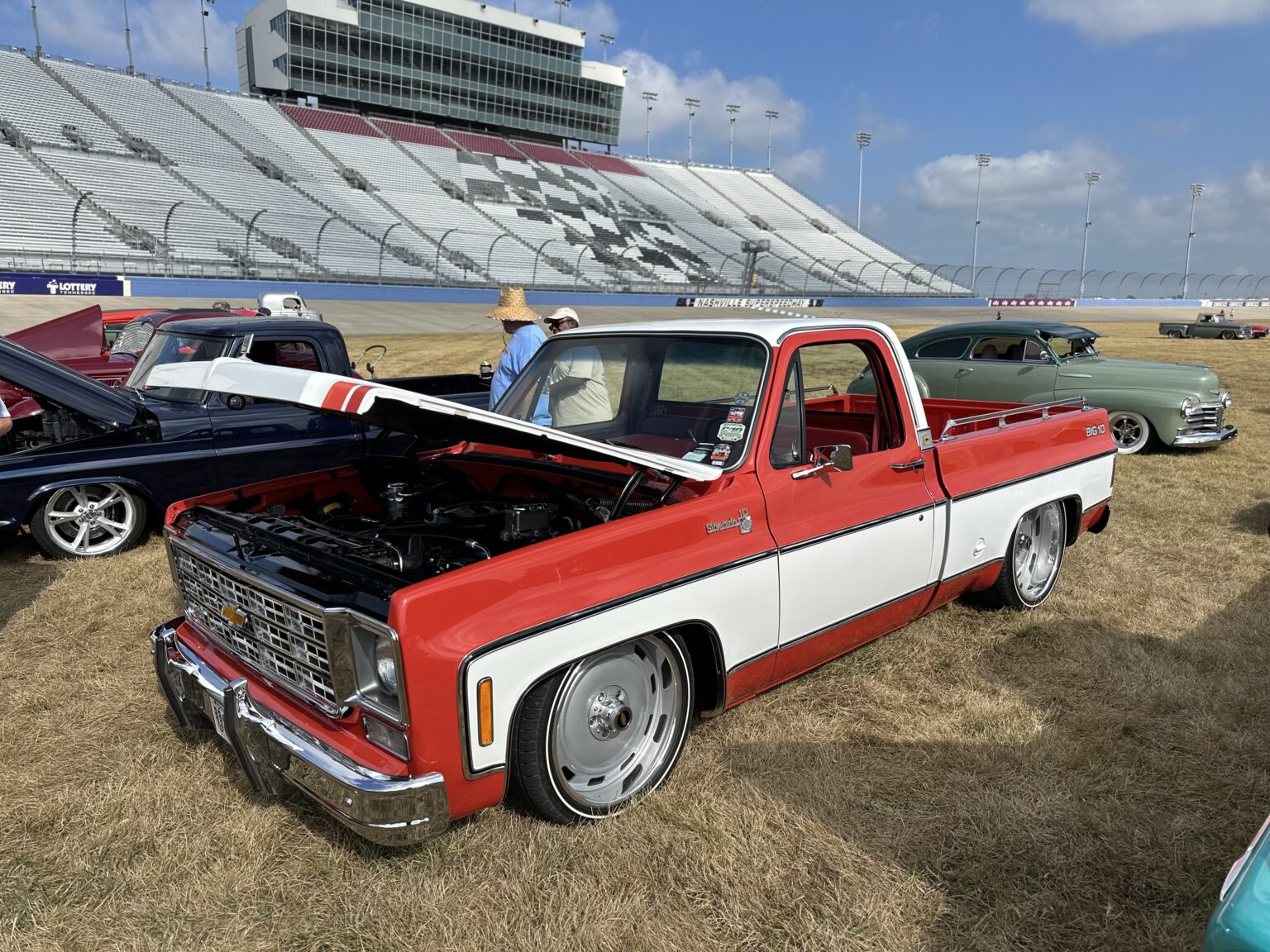 Trucks at the 2023 Triple Crown of Rodding, Nashville, Tennessee.