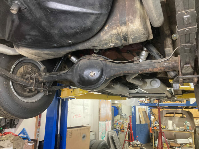 Upgrading Suspension, Brakes, & Rearend - 1957 Chevy Wagon