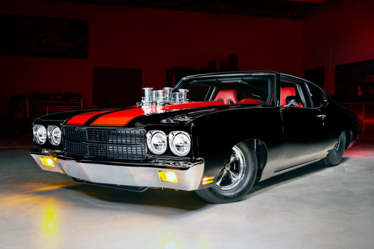 A Pro Street 1970 Chevy Chevelle Features A 830hp Big-Block
