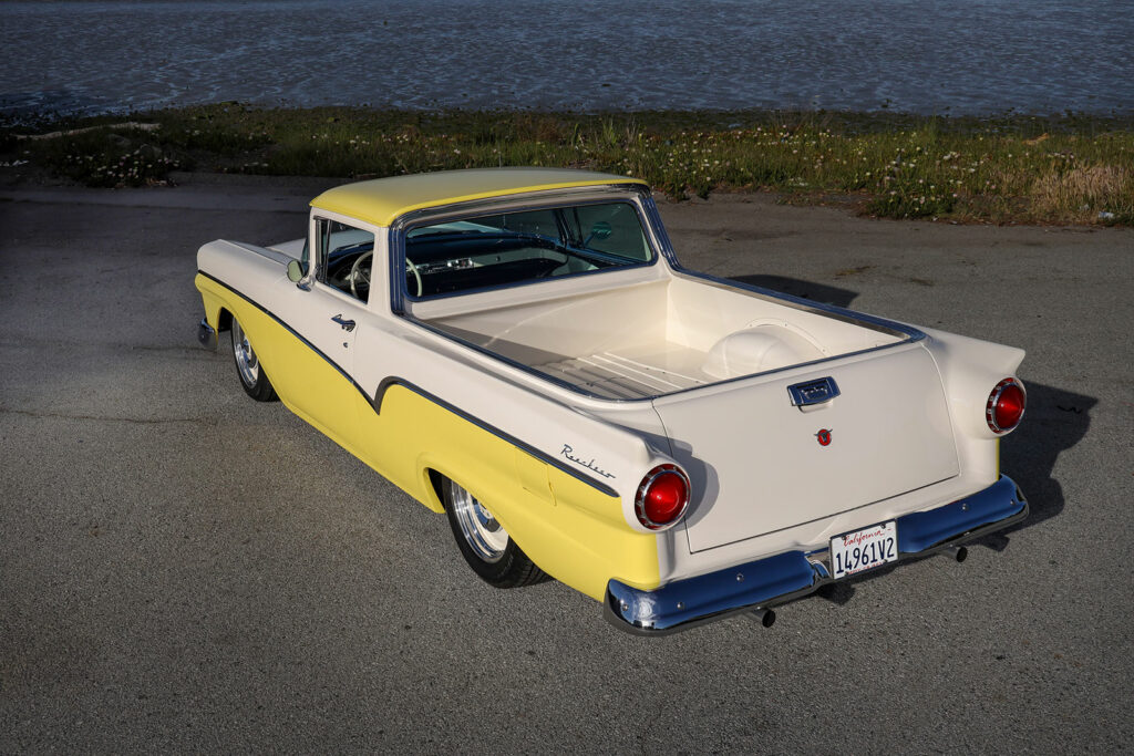 ‘57 Ford Ranchero Hot Rod - a classic car-pickup hybrid hot rod
