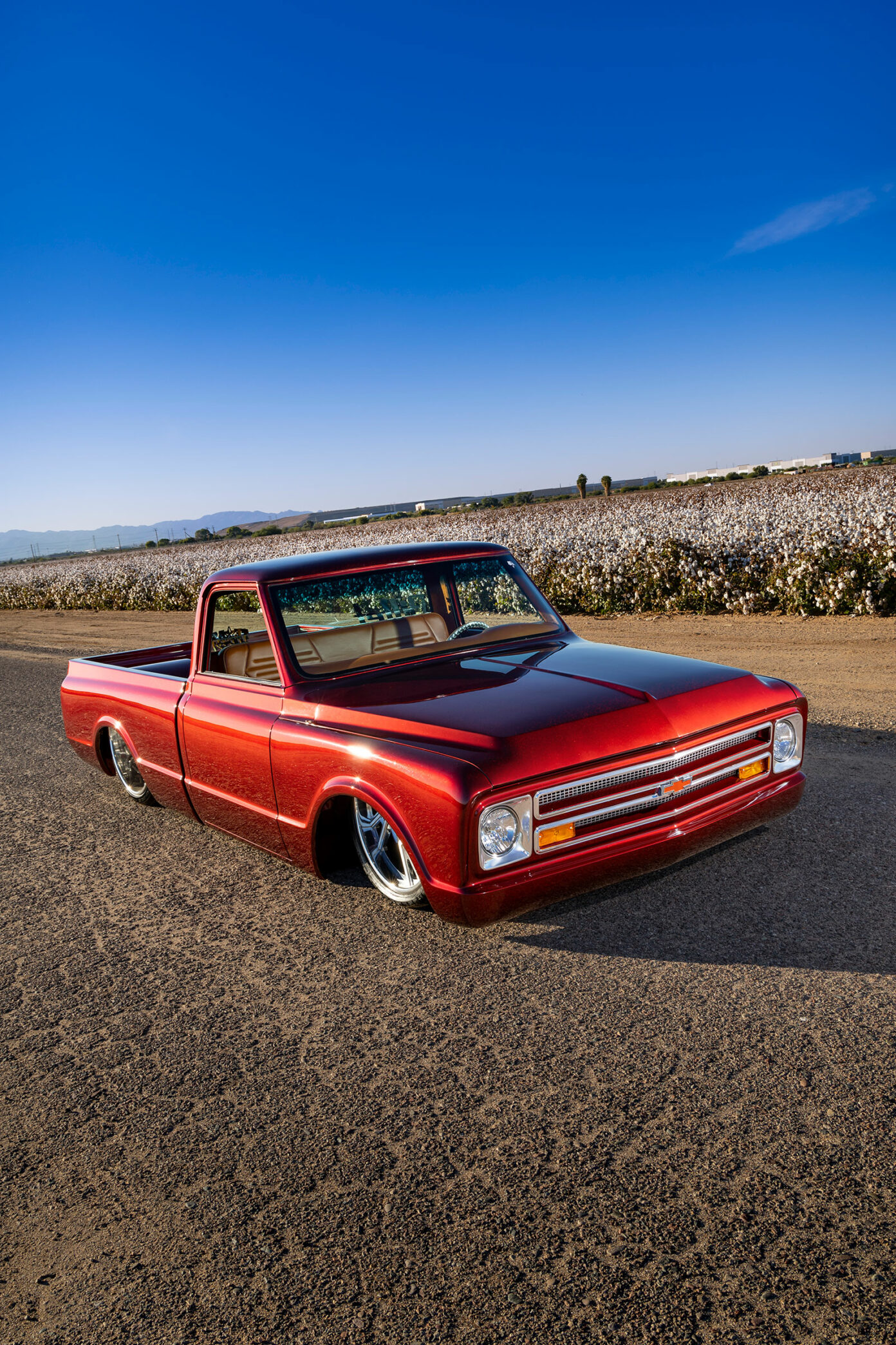 Jose Rubio’s Wine Red 1968 Chevy C10