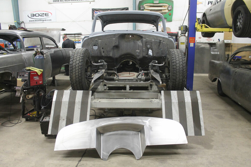 How To Modify Your Tri-Five Firewall To Accept An LS3 Engine