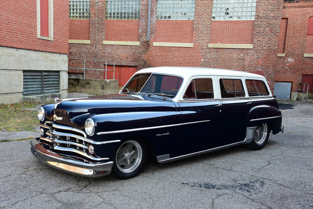 Deep Blue Royal & Rare 1950 Chrysler Royal Town and Country