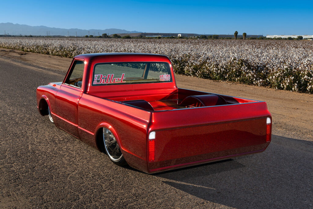 Jose Rubio’s Wine Red 1968 Chevy C10