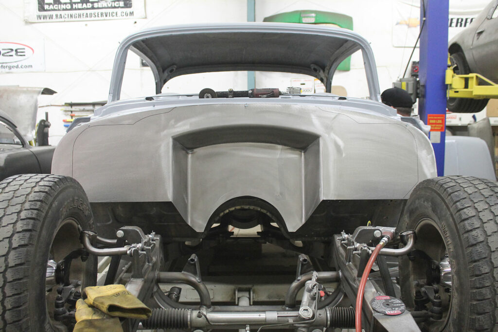 How To Modify Your Tri-Five Firewall To Accept An LS3 Engine