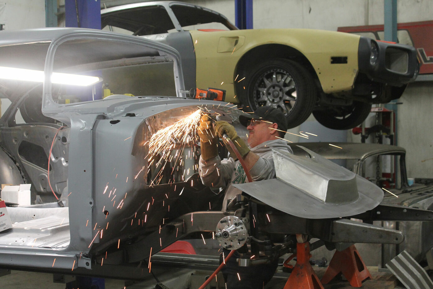 How To Modify Your Tri-Five Firewall To Accept An LS3 Engine