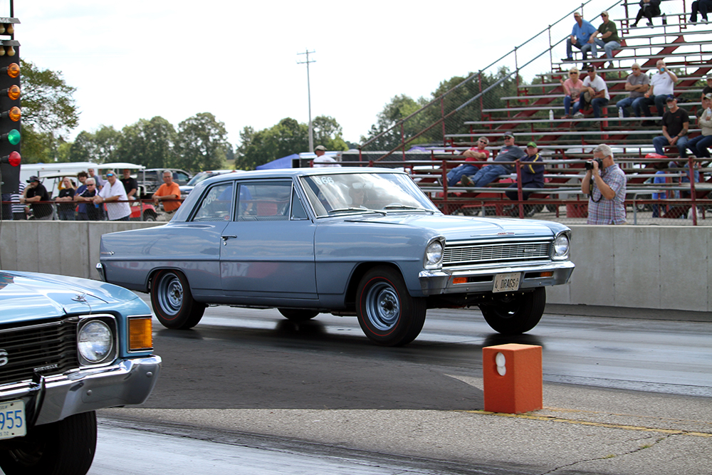 Pure Stock Muscle Car Drag Racing Coverage - Mid-Michigan Motorplex