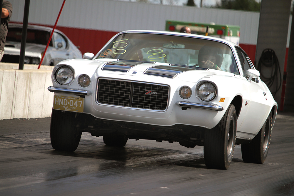 Pure Stock Muscle Car Drag Racing Coverage - Mid-Michigan Motorplex
