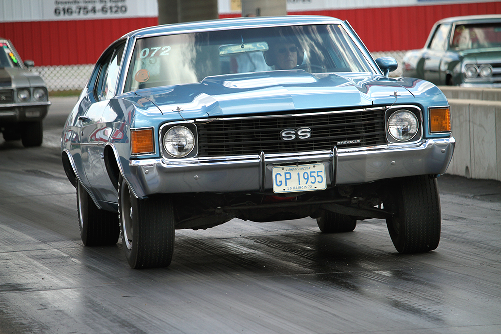 Pure Stock Muscle Car Drag Racing Coverage - Mid-Michigan Motorplex