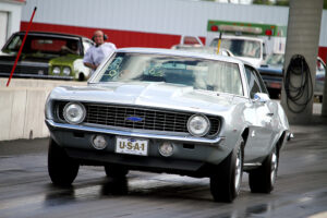 Pure Stock Muscle Car Drag Racing Coverage - Mid-Michigan Motorplex