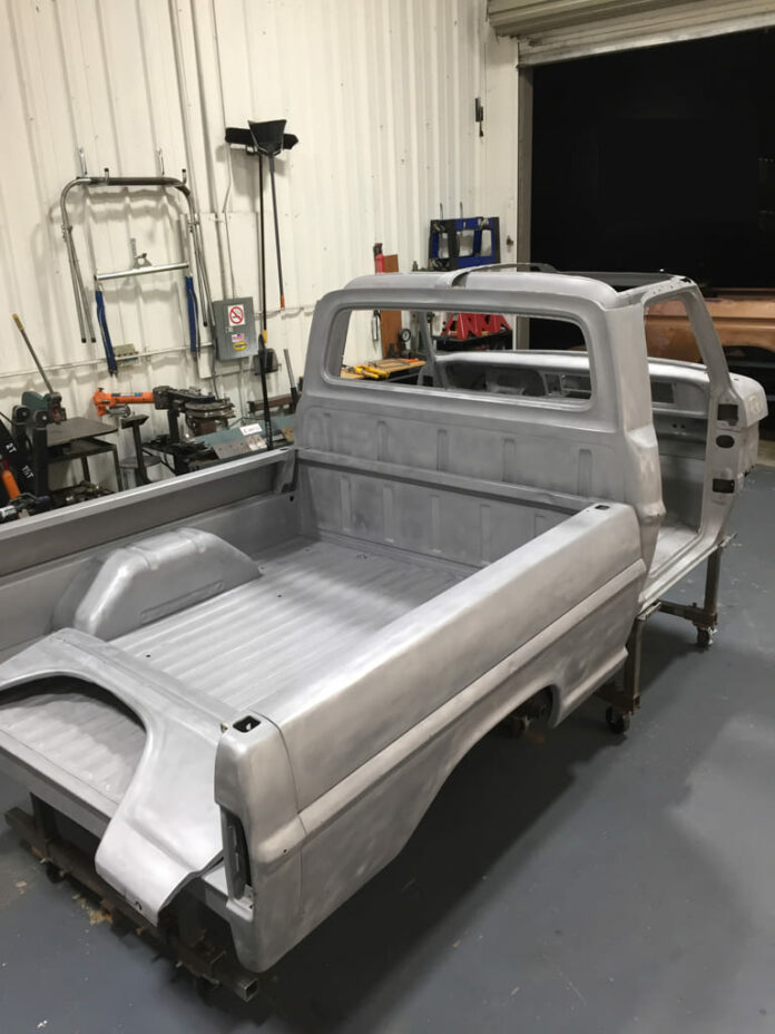 Holm Built Hotrods’ “Trans-Am” Bumpside Ford Race Truck